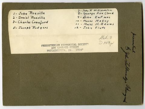 Renville, Daniel, 1840?-. | Pearl Digital Collections